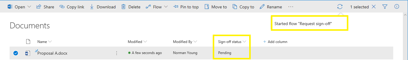 Modernize Sign-offs with SharePoint Online – Norm Young