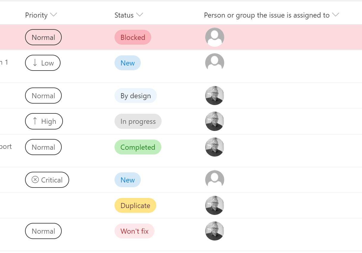 Microsoft Lists: Updated Issue Tracker – Norm Young