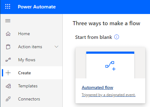 Use Power Automate to create a folder in SharePoint with link back to ...