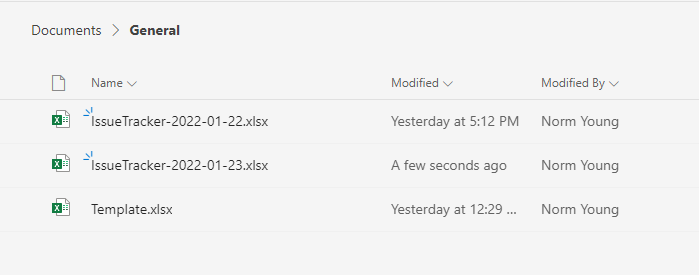 Export Microsoft List data to Excel – Norm Young