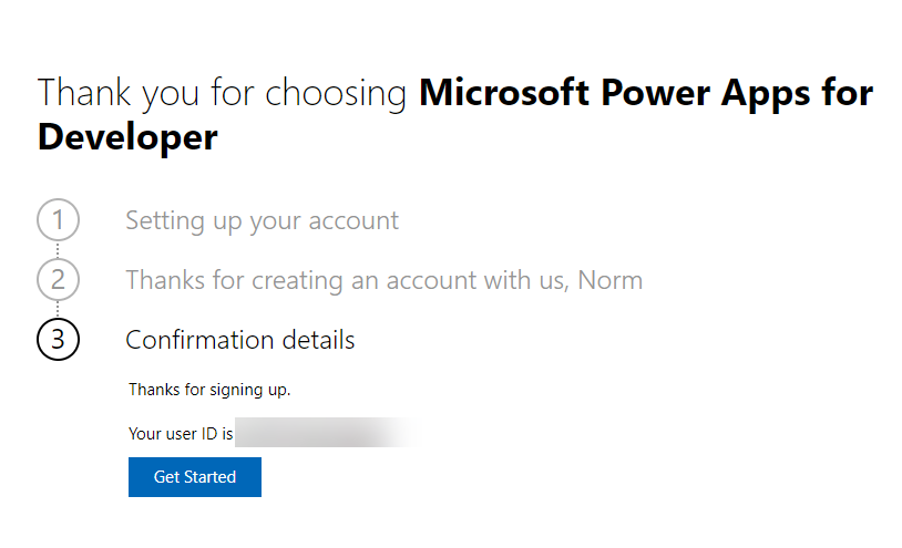 How to get a Power Apps Developer Plan – Norm Young