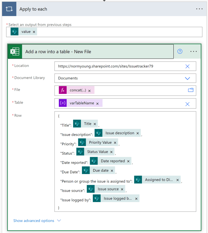 Export Microsoft List data to Excel – Norm Young