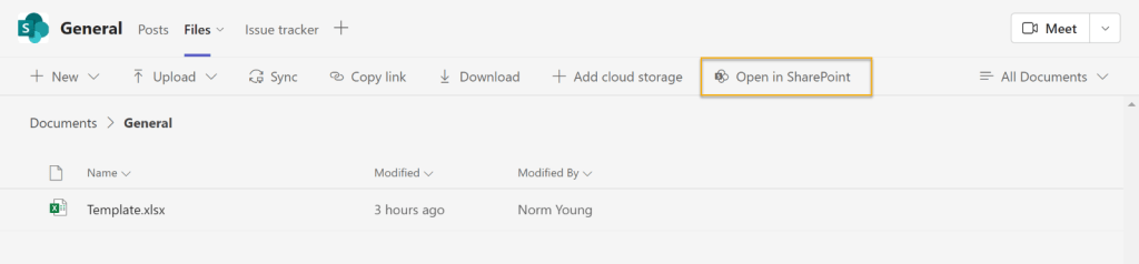 Export Microsoft List data to Excel – Norm Young