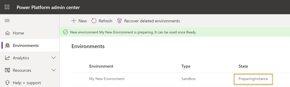 How to create a new Dataverse Environment – Norm Young