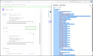 Update a single line of text column using the Send HTTP Request to ...